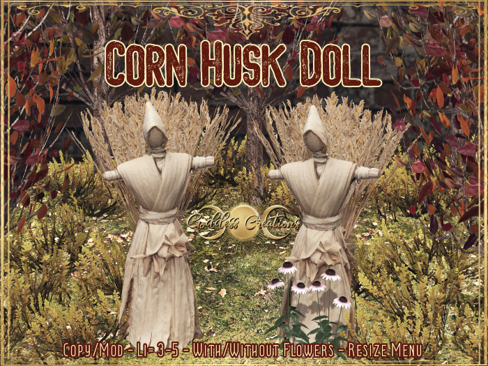 Second Life Marketplace - )O( GC: Corn Husk Doll